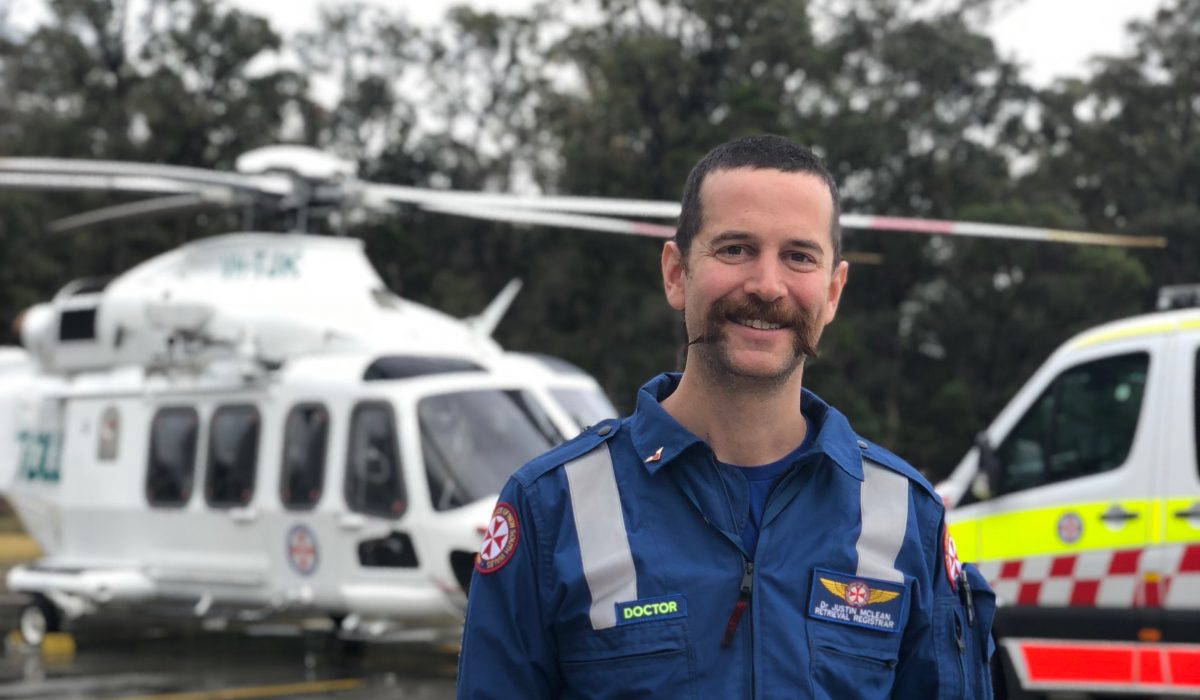 Dr Justin McLean - The Toll NSW Ambulance Aeromedical Service